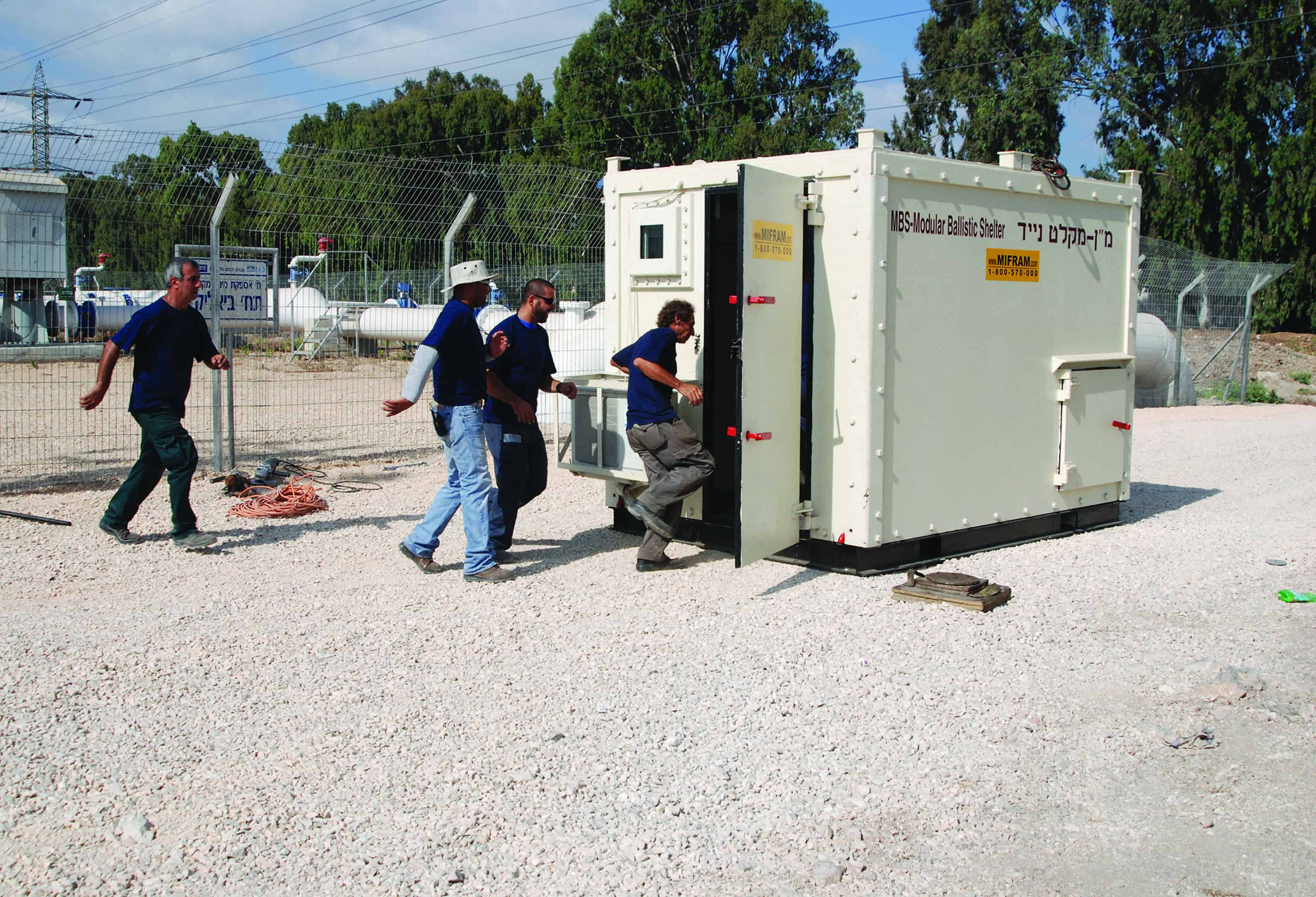 MBS: Mobile Ballistic Steel Shelter - Mifram Security