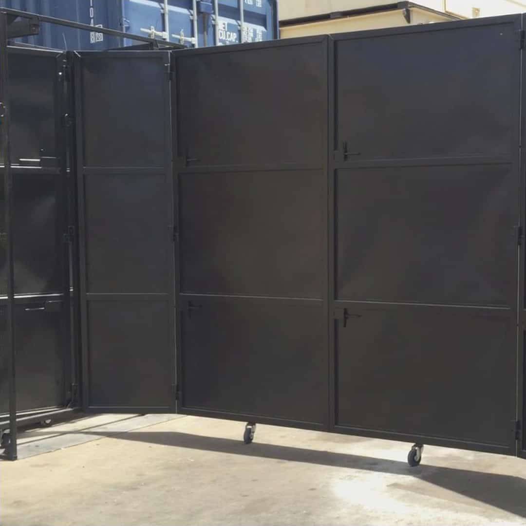Garmoshka: Mobile Concealment Wall - Mifram Security