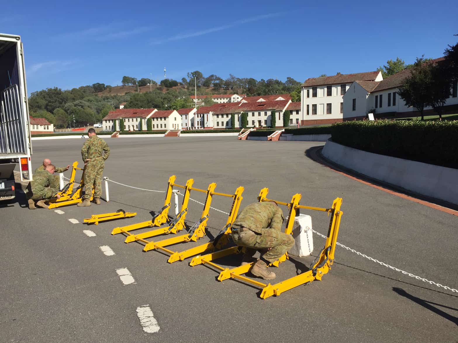 Mvb Ii Modular Vehicle Barrier Bsi Impact Tested Mifram Security