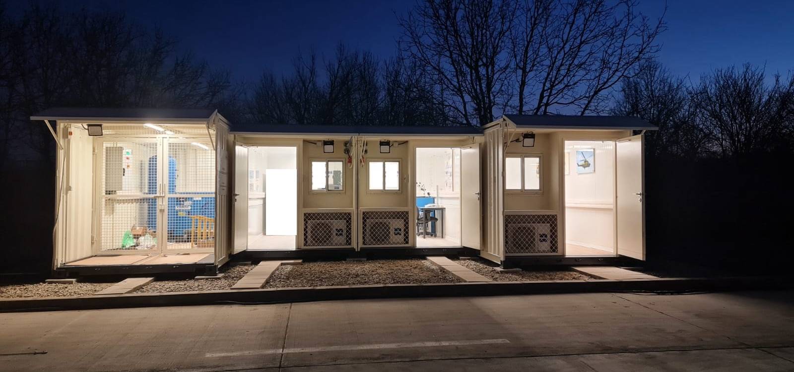Mobile Auxiliary Buildings - Mifram Security